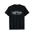 Because I'm the Captain, Pilot Fun Pattern T-shirt, Suitable for All ...