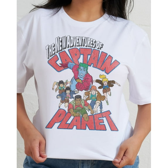 Captain Planet Planeteers T-Shirt Australia Online colour_black ...
