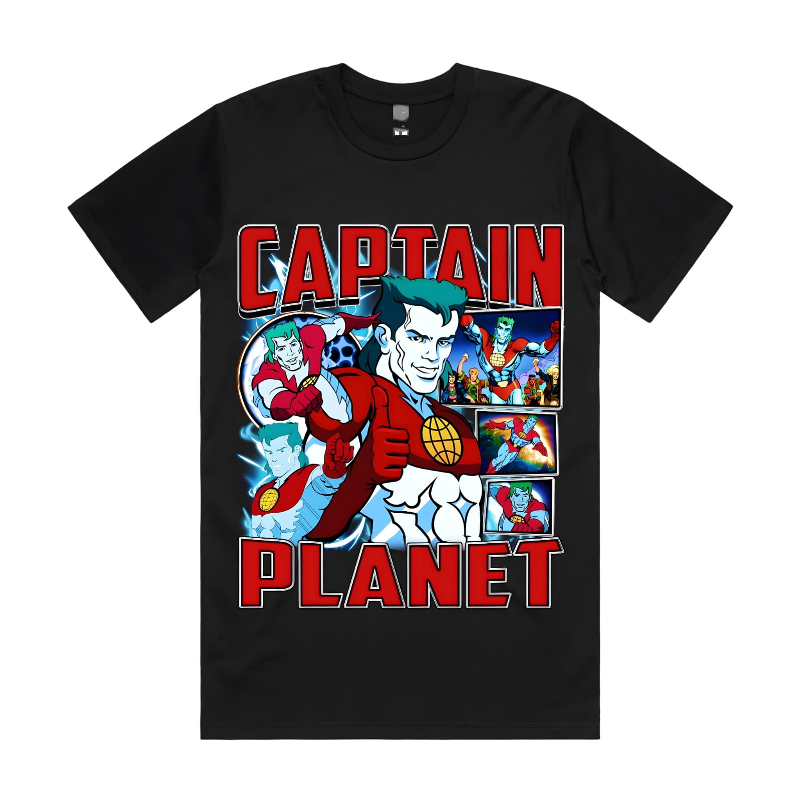Captain Planet T-Shirt - Walmart.com