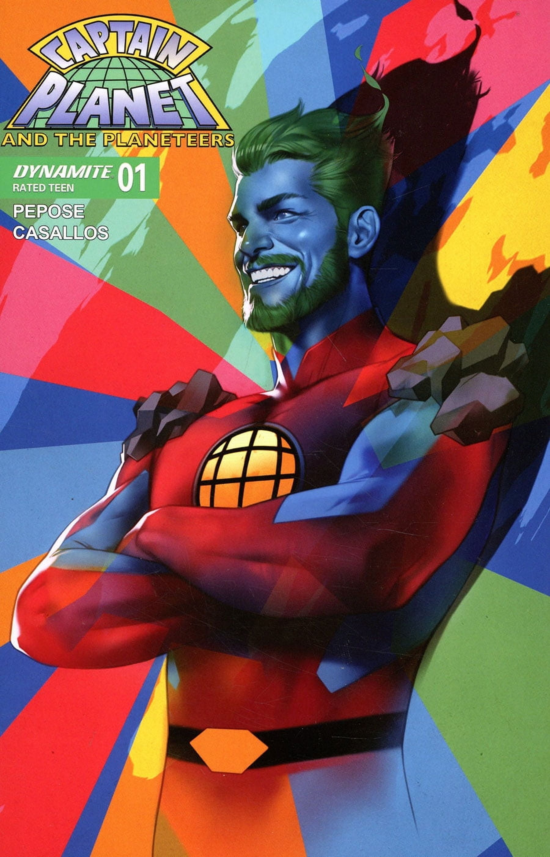 Captain Planet and the Planeteers (Dynamite) #1V VF ; Dynamite Comic Book - Walmart.com