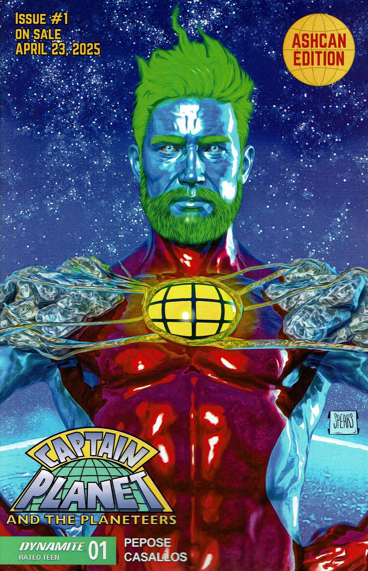 Captain Planet and the Planeteers (Dynamite) Ashcan #1 VF ; Dynamite ...