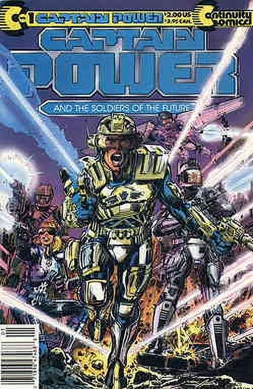 Captain Power and the Soldiers of the Future #1 VF ; Continuity Comic ...