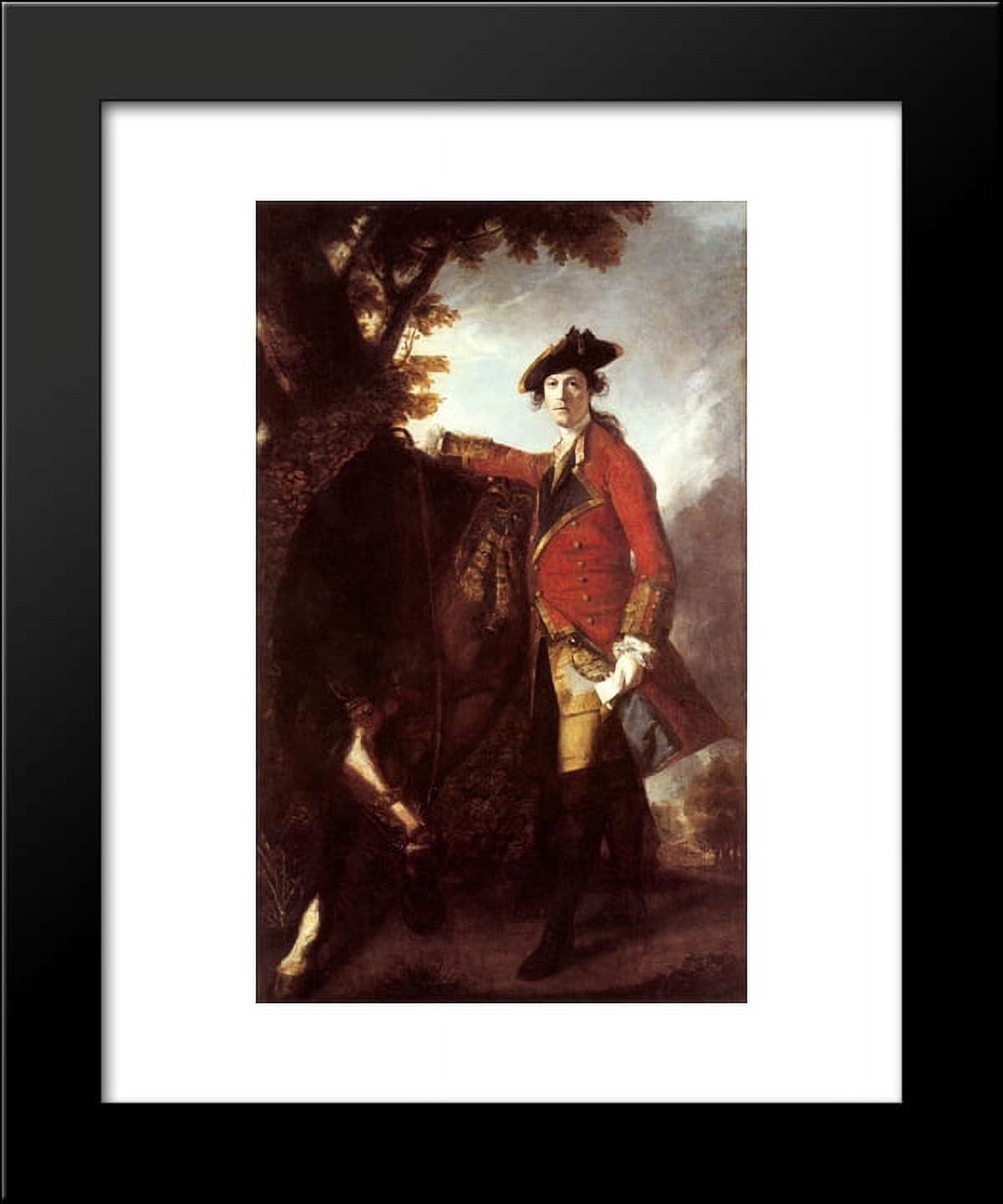Captain Robert Orme 20x24 Framed Art Print by Reynolds, Joshua ...