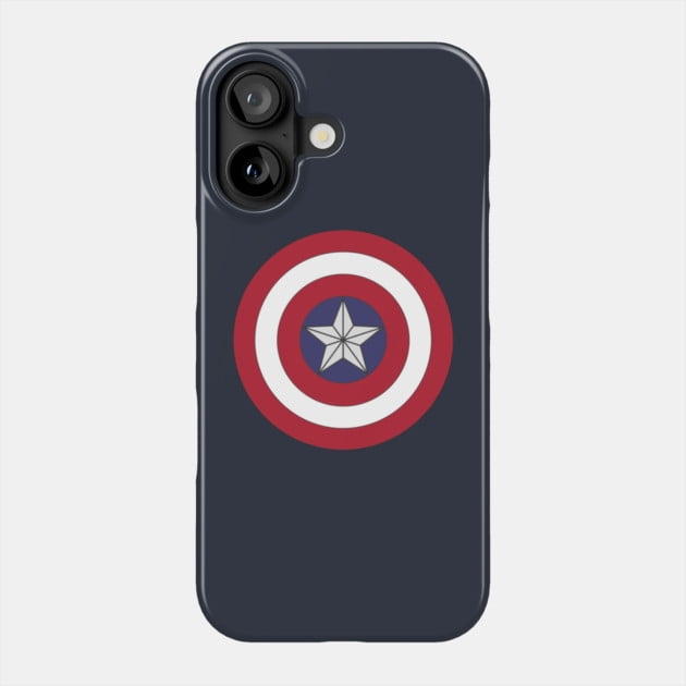 Captain Rogers Shield Themed Case for iPhone 11,12,13,14,15,16,17 ...