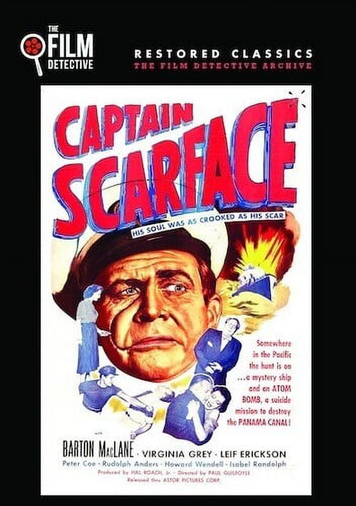 Captain Scarface (DVD), Film Detective, Action & Adventure - Walmart.com