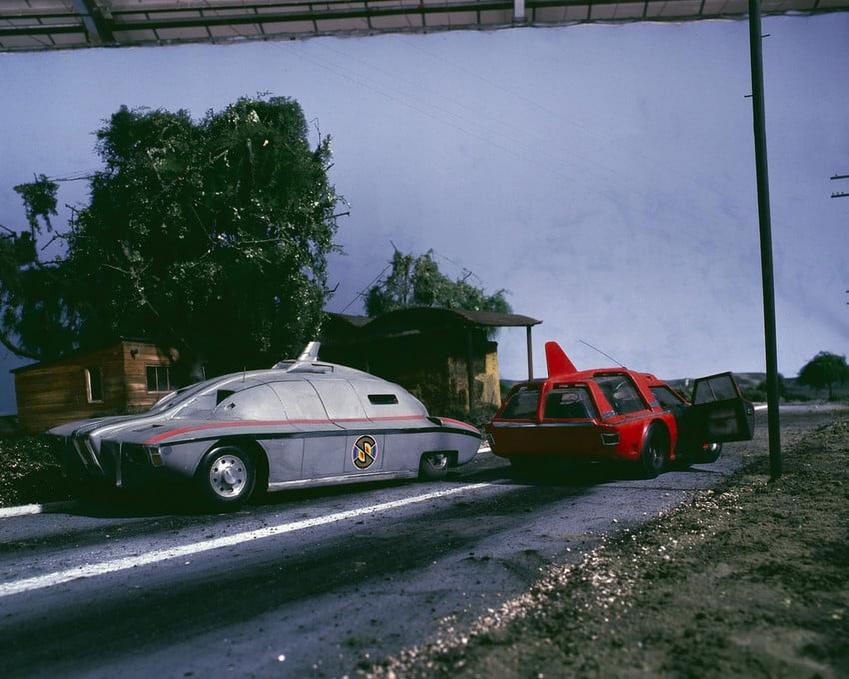 Captain Scarlet and the Mysterons SPV vehicle Spectrum Patrol Car 24x36 ...