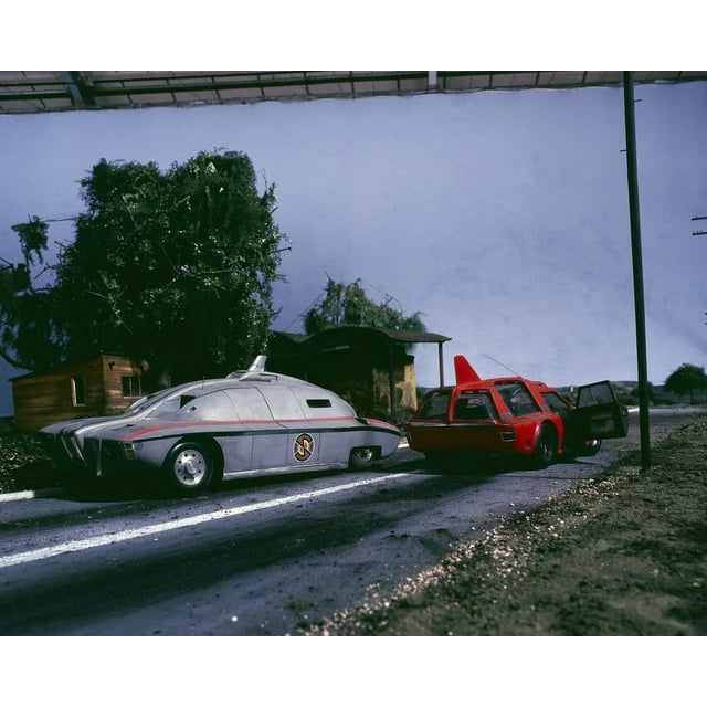 Captain Scarlet and the Mysterons SPV vehicle Spectrum Patrol Car 24x36 ...