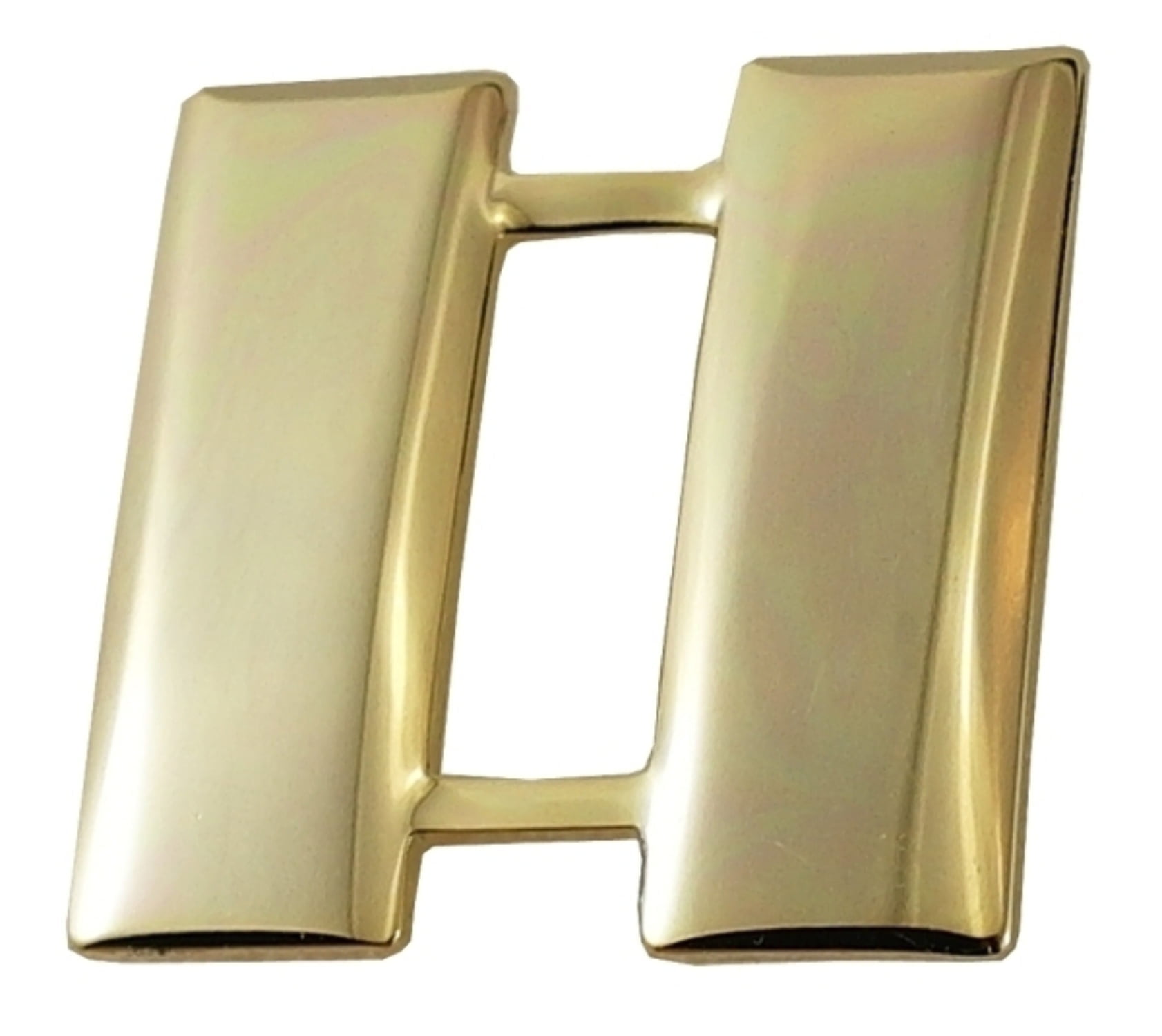 Hero’s Pride Captain Insignia – Smooth Gold Finish, Pin & Safety Catch ...
