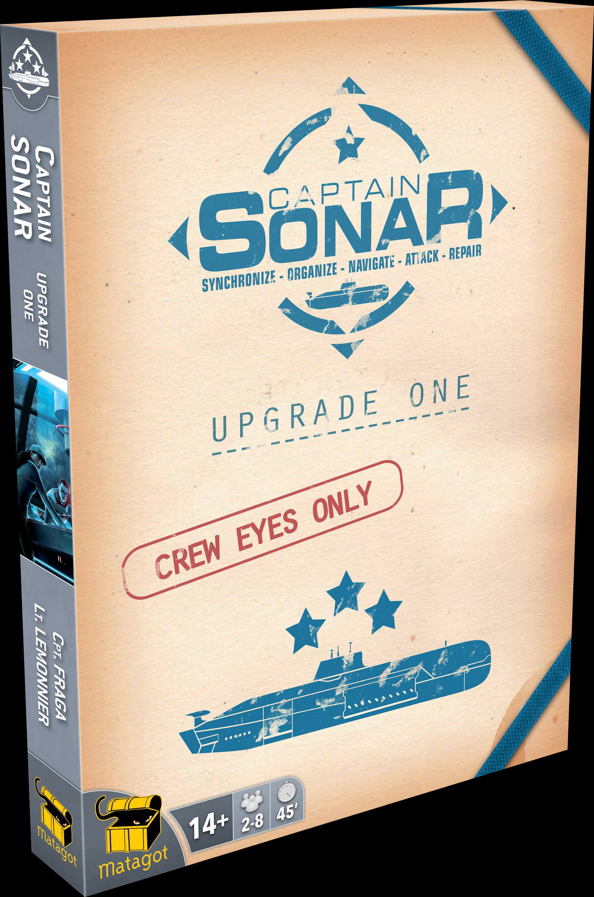 Captain Sonar: Upgrade One Strategy Board Game for Ages 14 and up, from Asmodee - Walmart.com