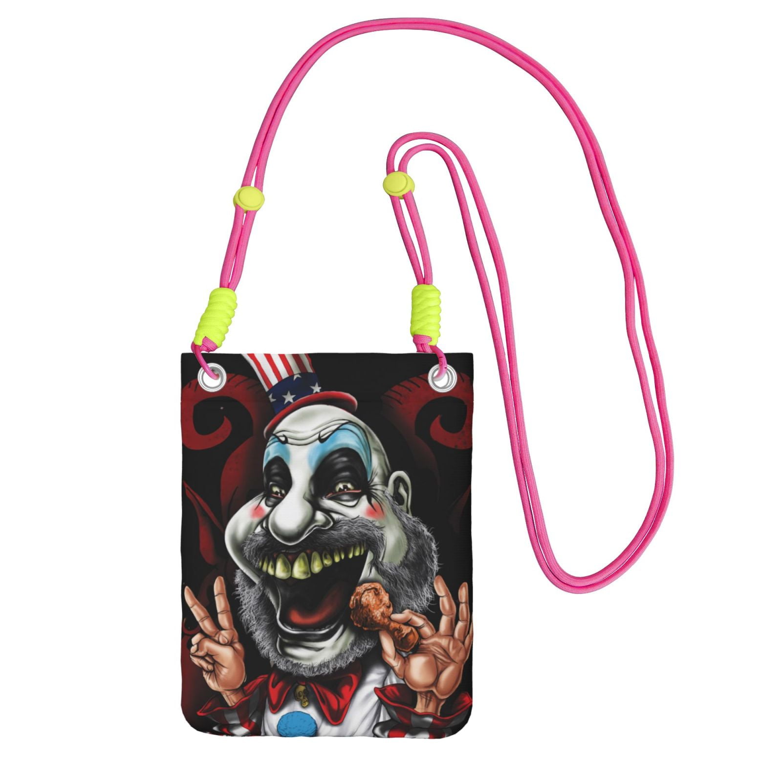 Captain Spaulding Crossbody Bag Travel Wallet Cell Phone Pouch Purse ...