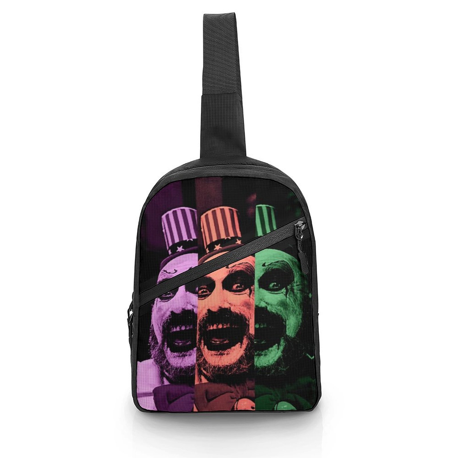 Captain Spaulding Crossbody Shoulder Backpack Foldable Sling Bags ...