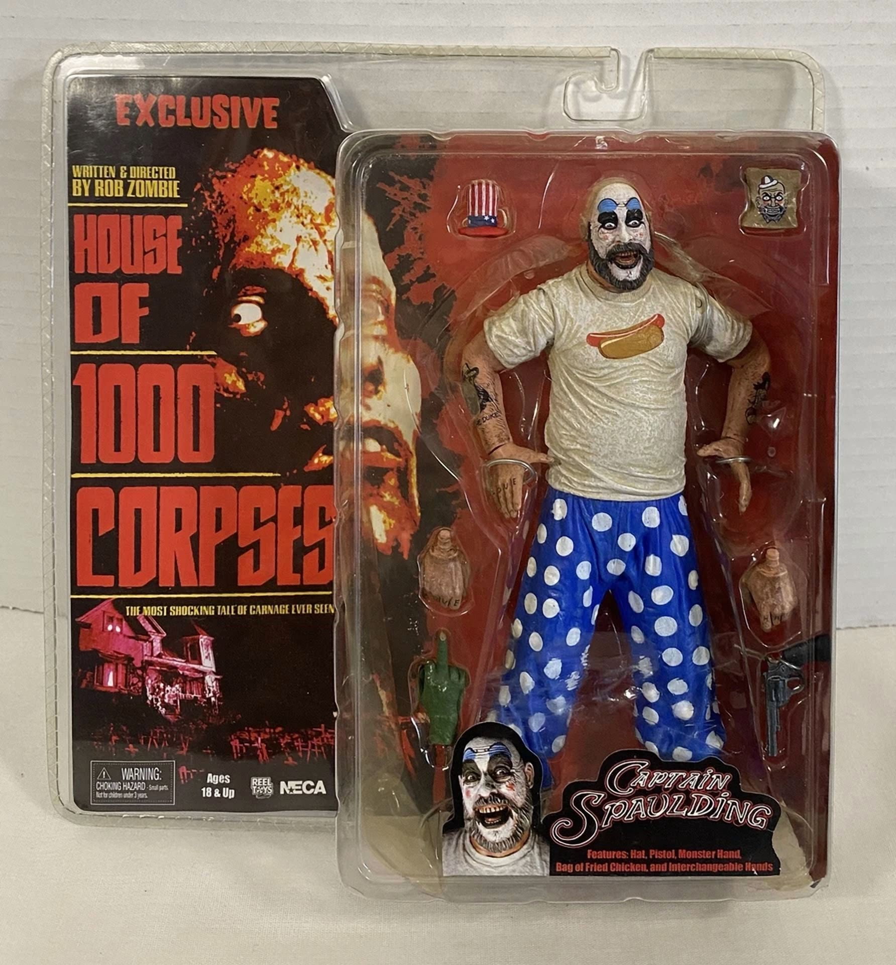 Captain Spaulding House of 1000 corpses NECA figure Rob zombie Damaged ...