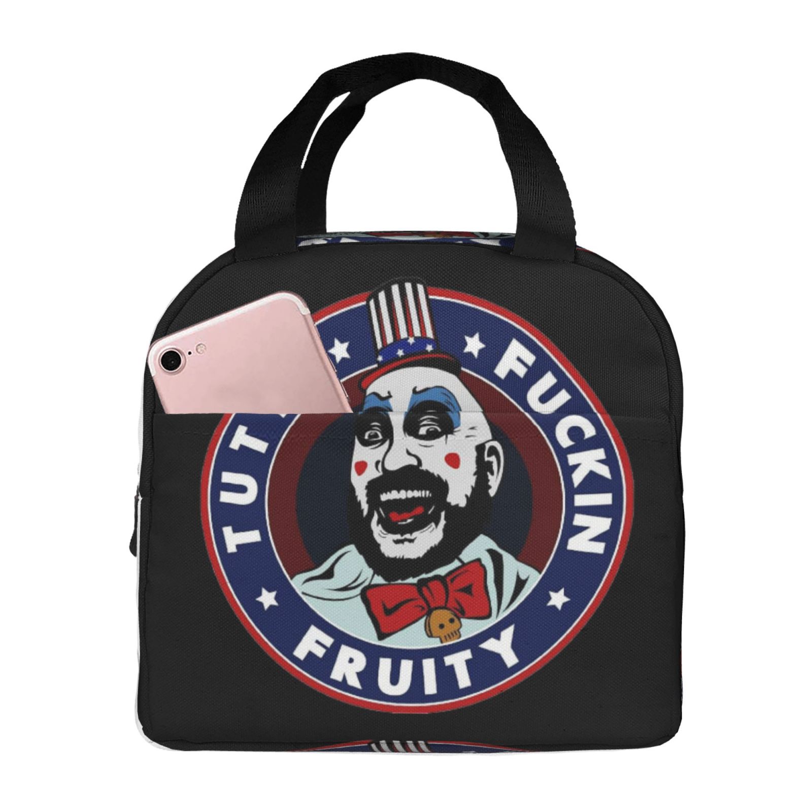 Captain Spaulding Lunch Bag Lunch Box For Women Men Reusable Insulated ...