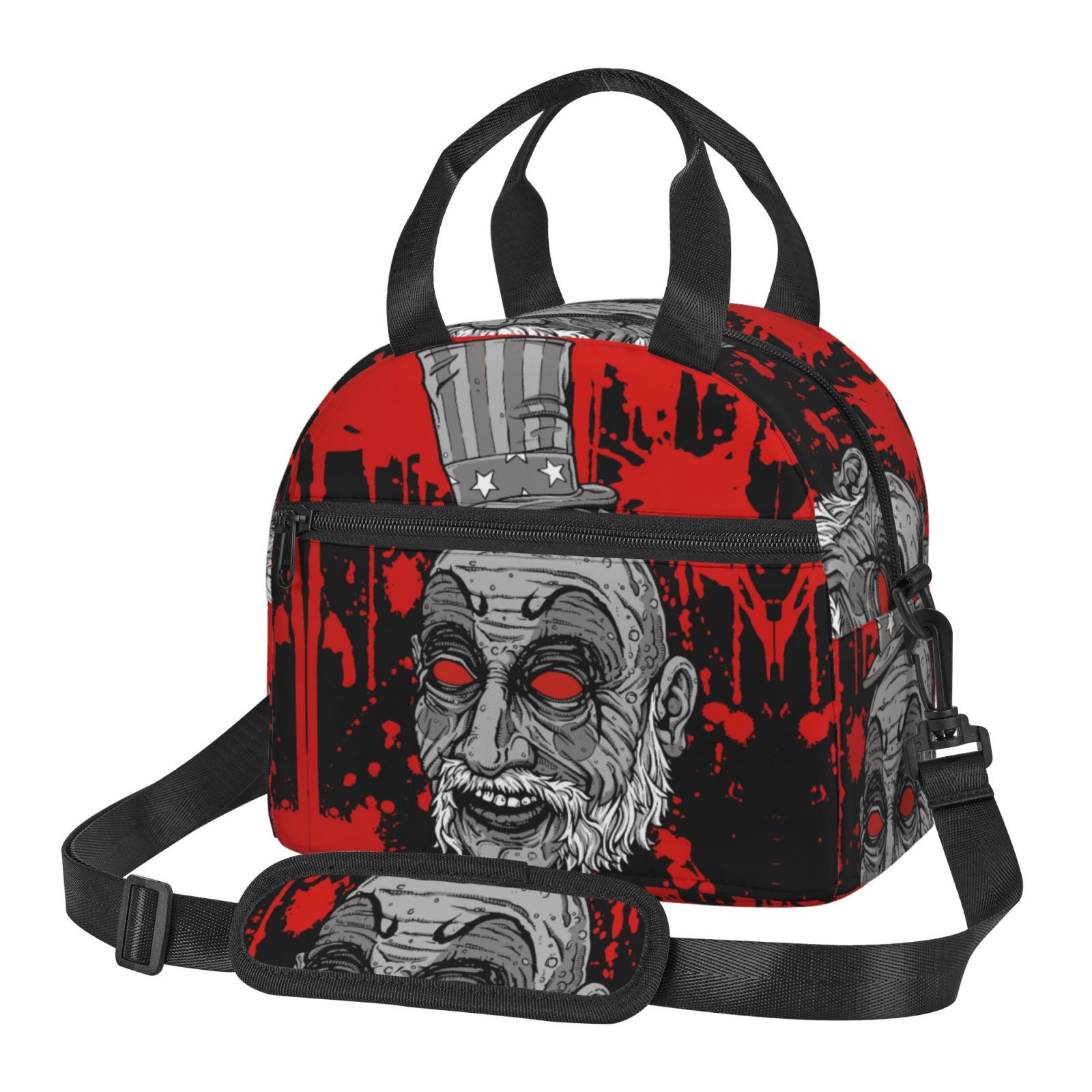 Captain Spaulding Lunchbox Crossbody Portable Thermal Insulated Tote ...