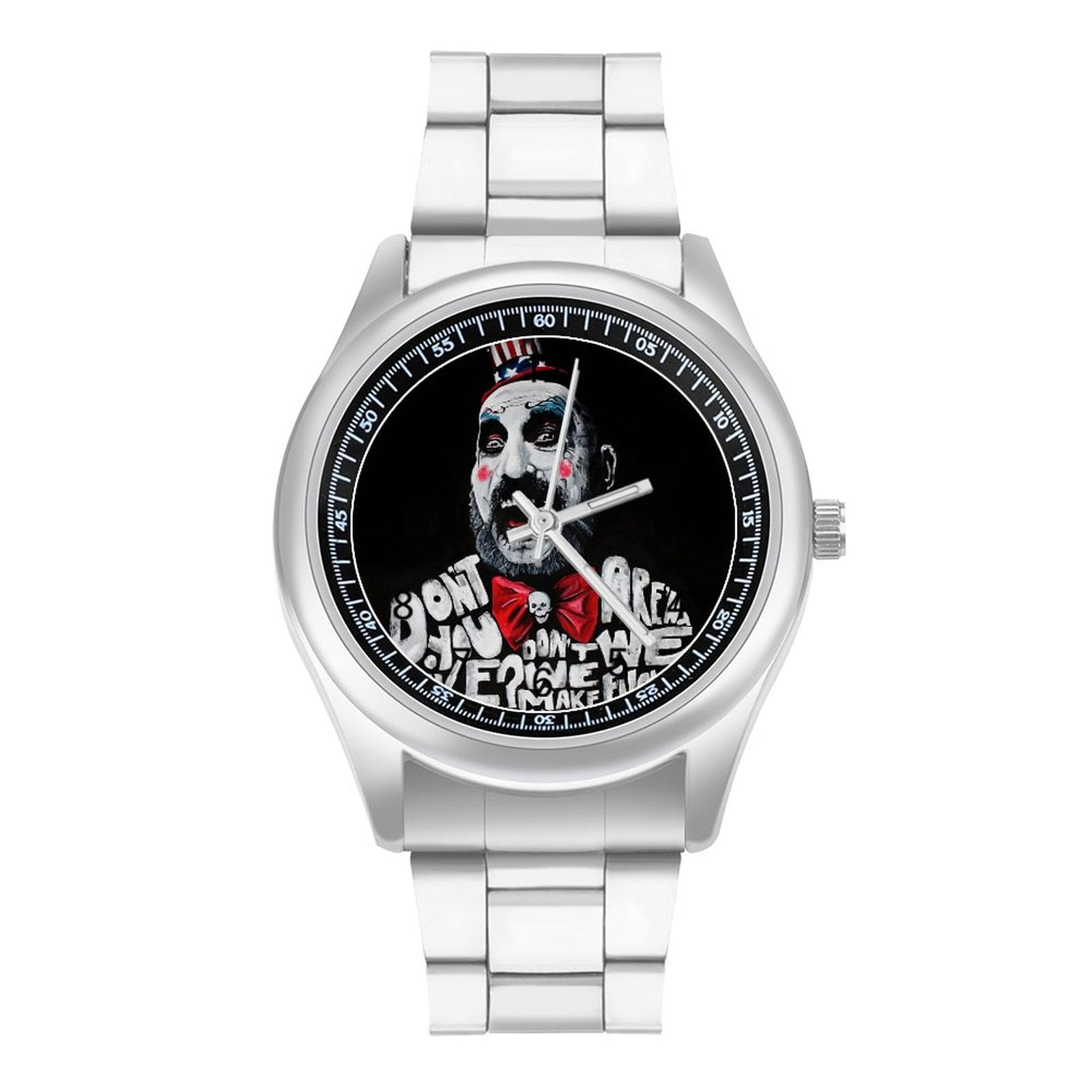 Captain Spaulding Men's Watches Arabic Numerals Easy Reader Classic ...