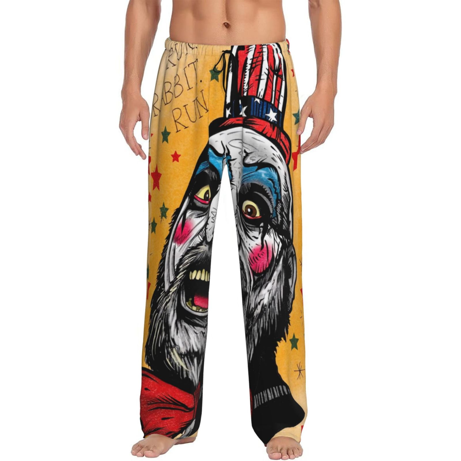 Captain Spaulding Pajama Pants Drawstring Elastic Waistband Loungewear Comfy Separate Bottoms ...