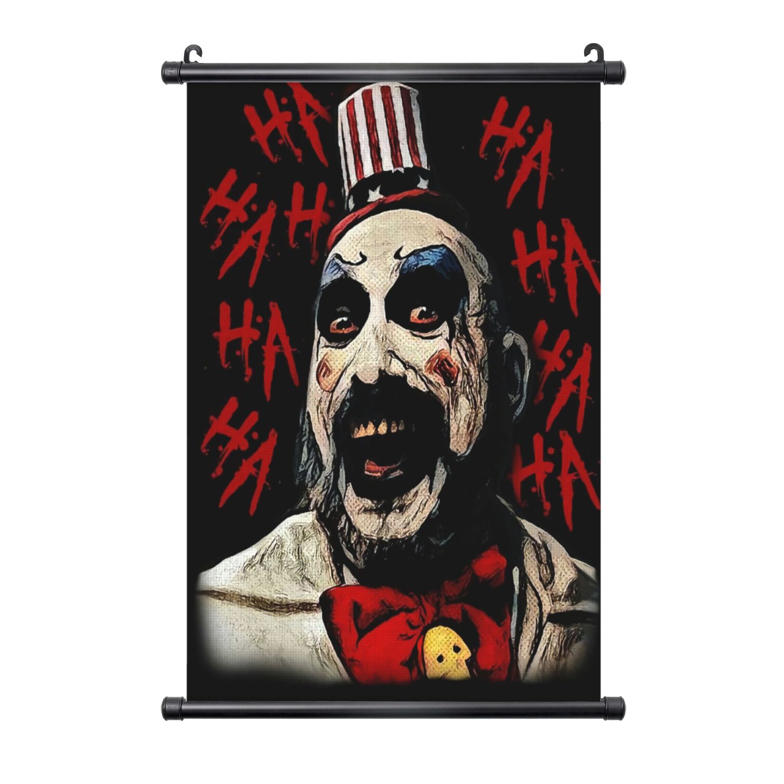 Captain Spaulding Posters Wall Hanging Black Plastic Shaft Poster Wall ...