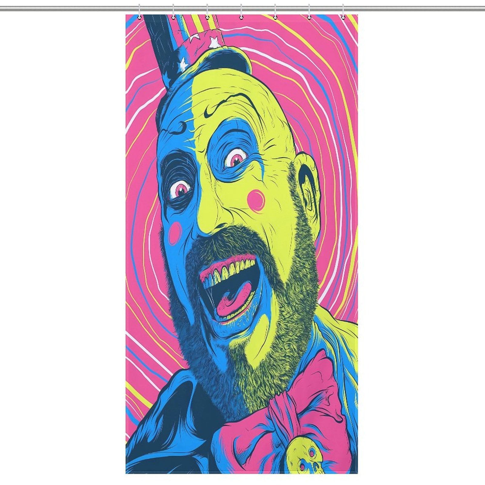 Captain Spaulding Shower Curtain, Bath Curtain Bathroom Home Decor ...
