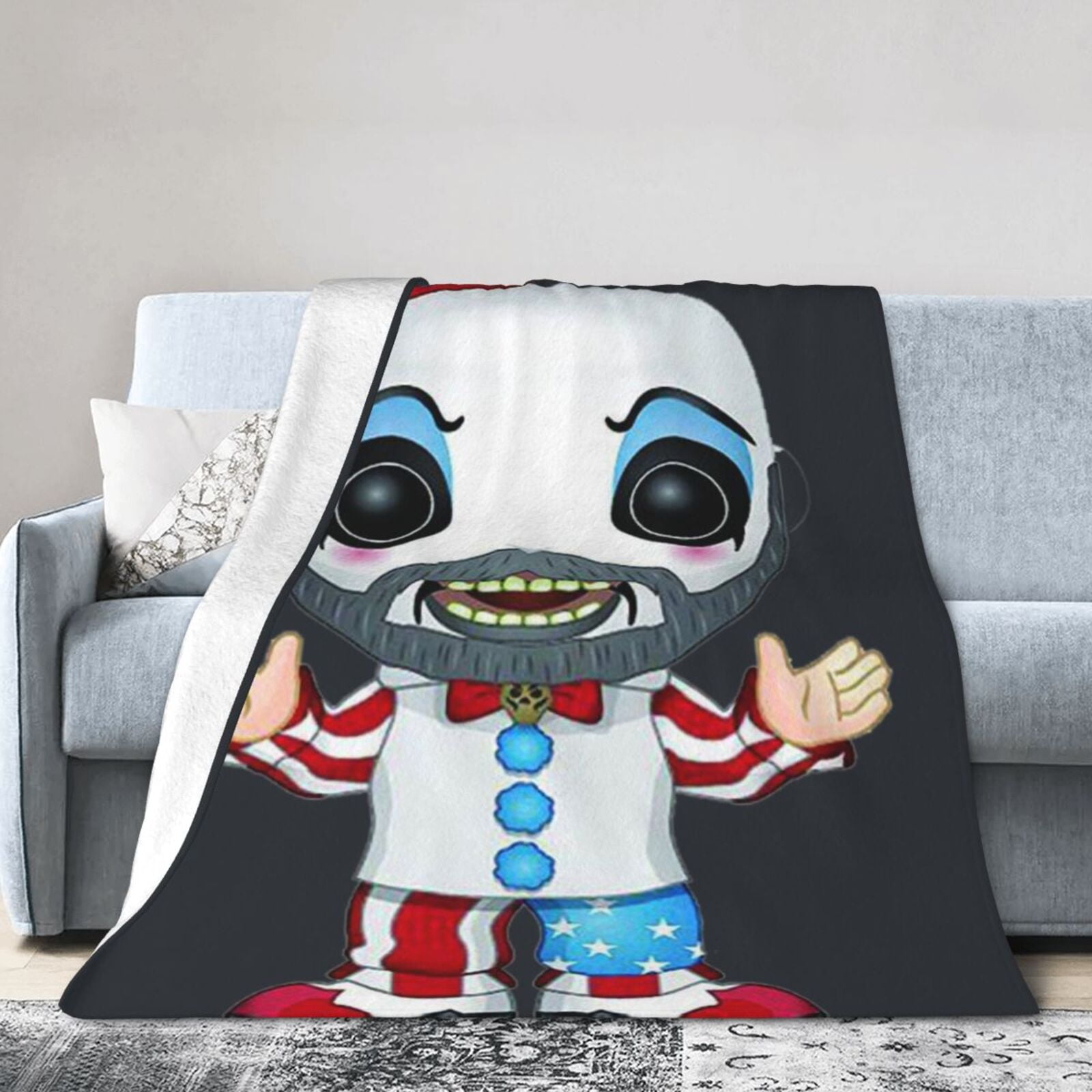 Captain Spaulding Soft Throw Blanket Premium Fleece Blanket For Couch ...