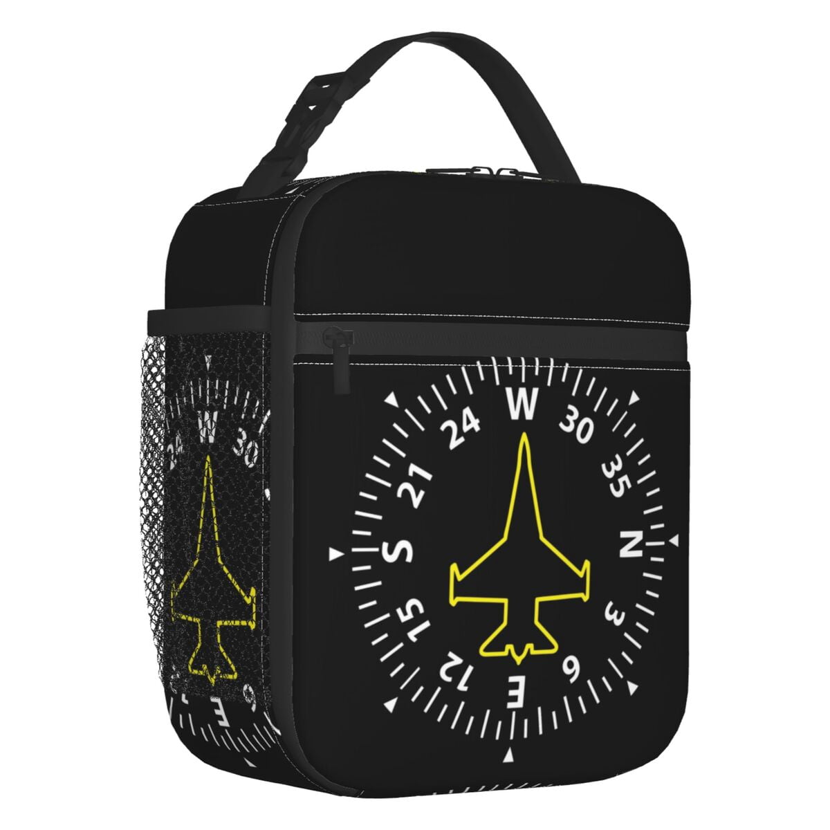 Captain Stripes Epaulettes Insulated Lunch Bags for Office Aviation ...