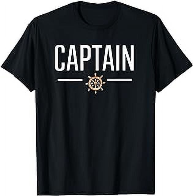 Captain Tshirt for Boat Lovers or First Mate - Walmart.com