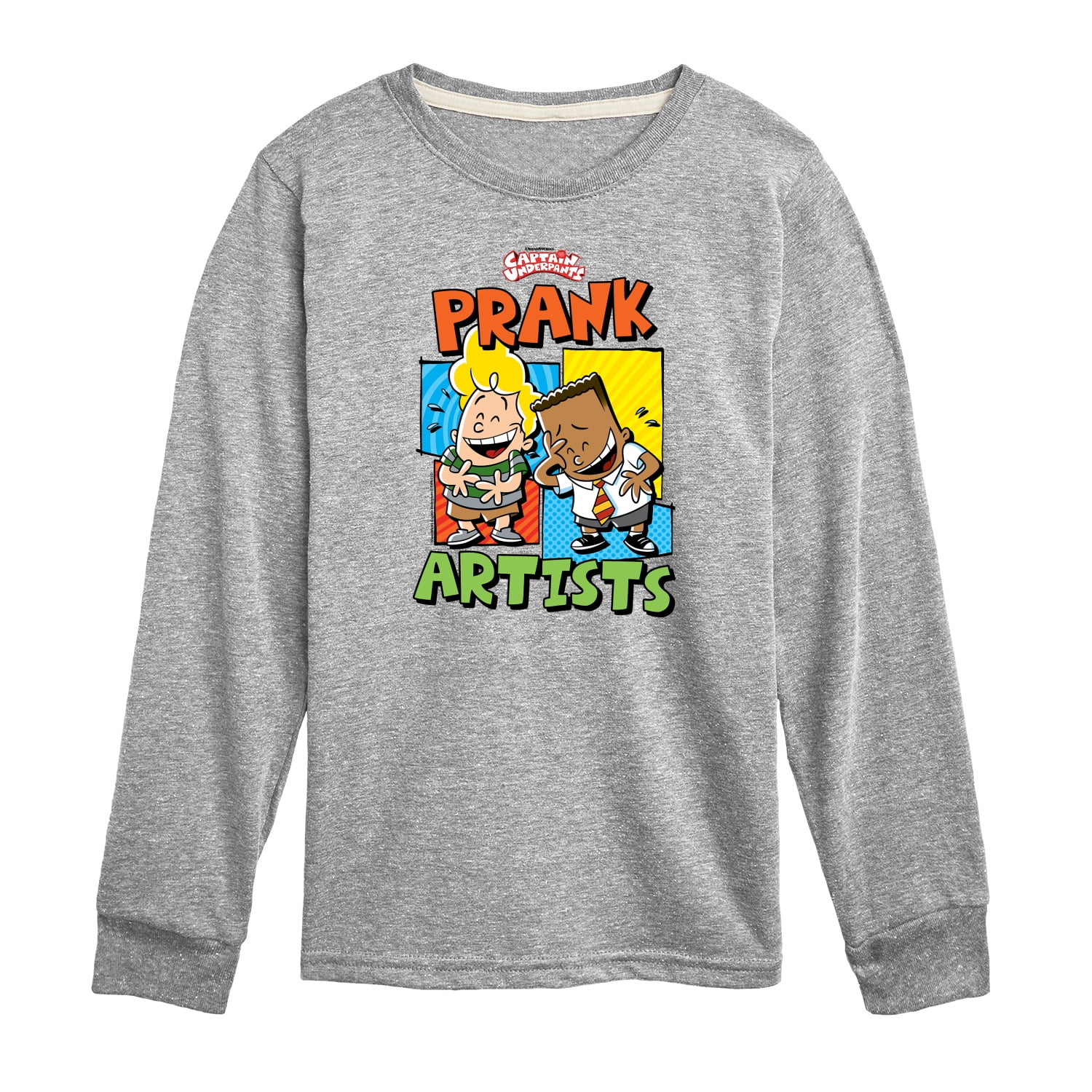 Captain Underpants - Prank Artists - Toddler & Youth Long Sleeve ...