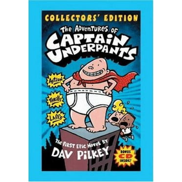 Captain Underpants Series Set: Complete Hardcover Comic Box 1-12 ...