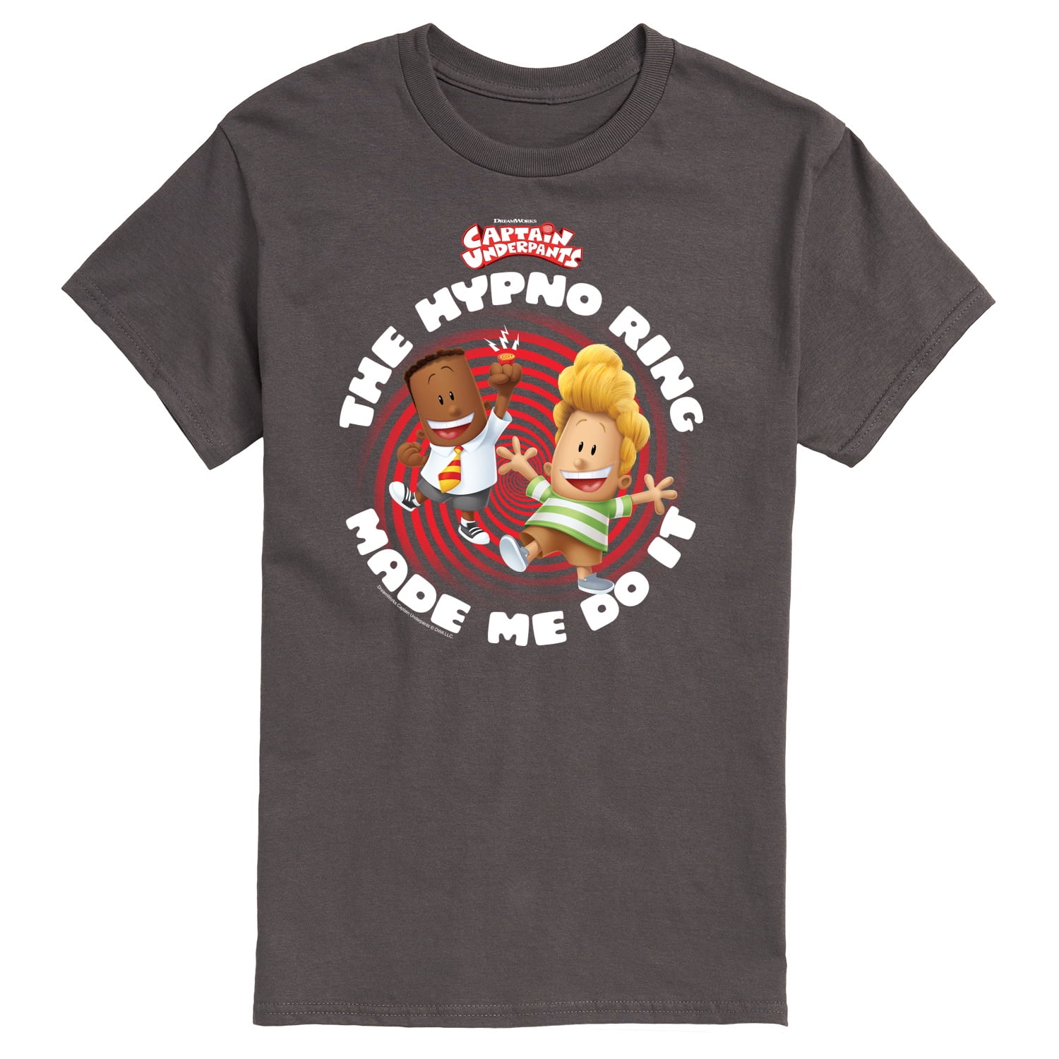 Captain Underpants - The Hypno Ring - Men's Short Sleeve Graphic T ...