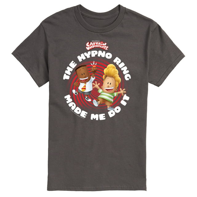 Captain Underpants - The Hypno Ring - Men's Short Sleeve Graphic T ...