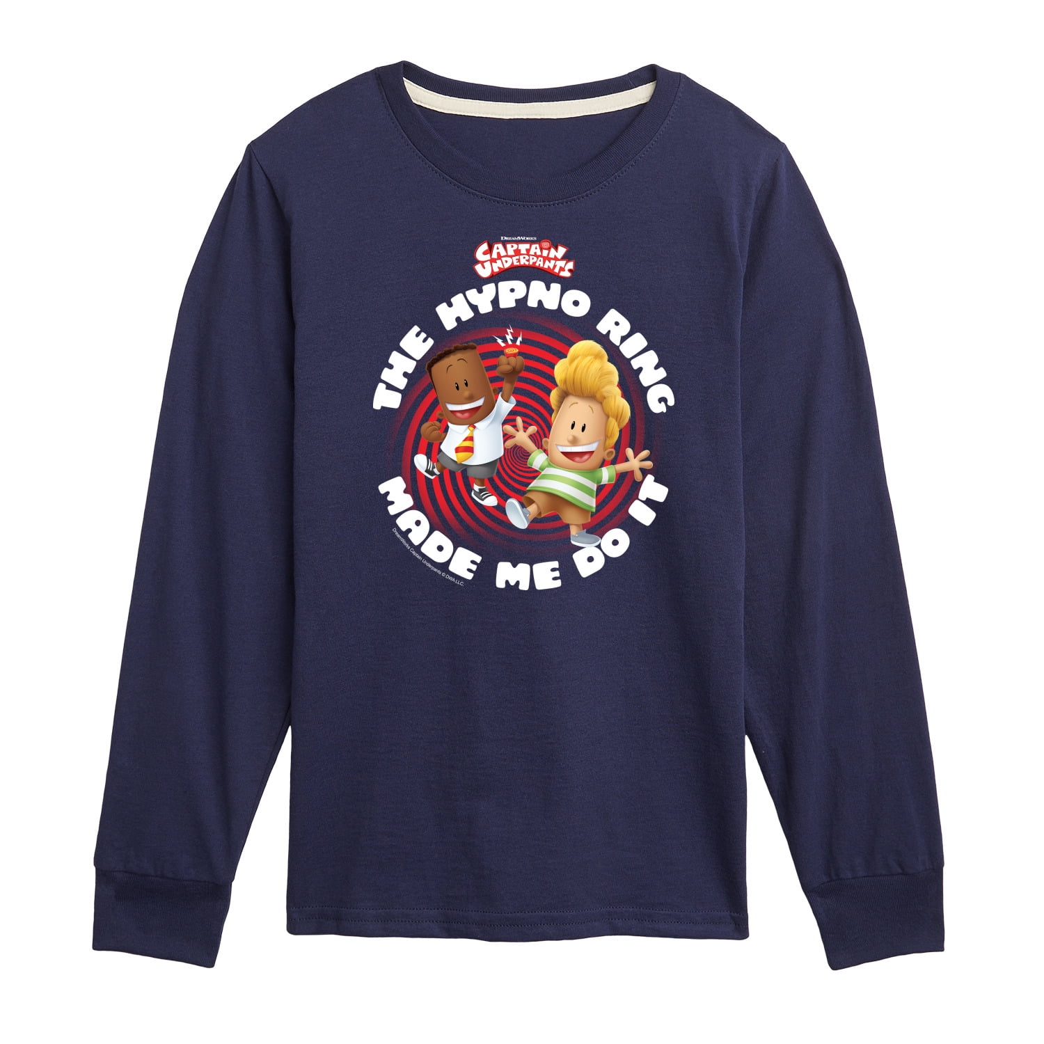 Captain Underpants - The Hypno Ring - Toddler & Youth Long Sleeve ...
