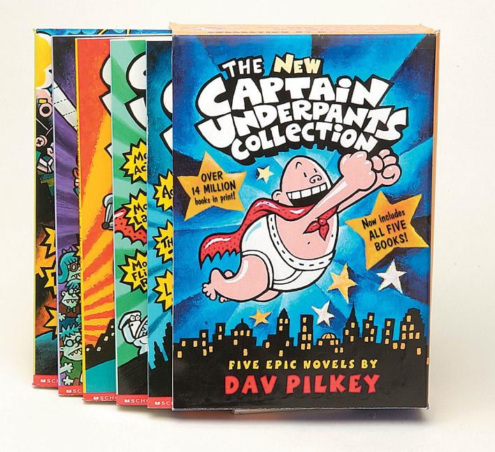 Pre-Owned The New Captain Underpants Collection (Books 1-5 ...