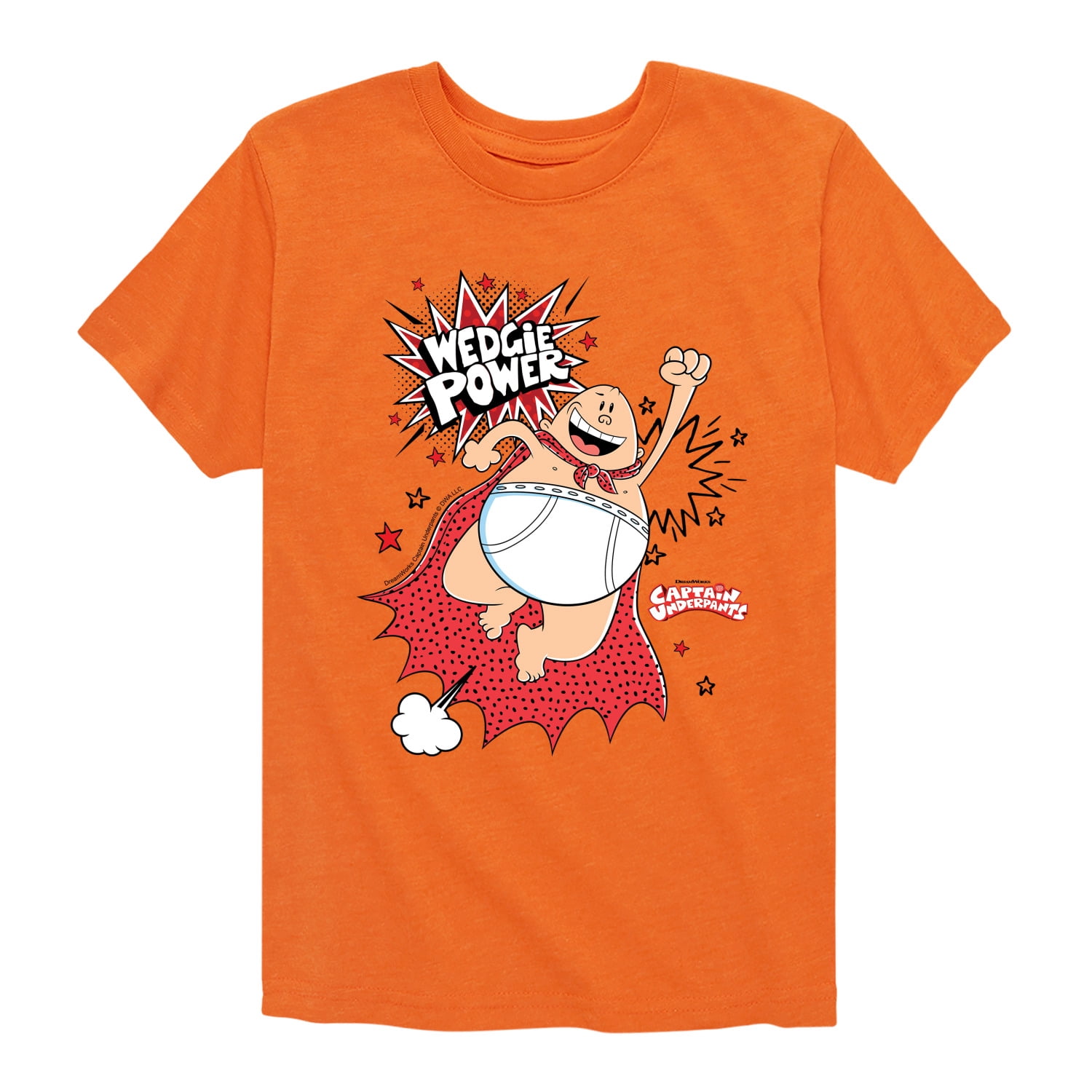 Captain Underpants - Wedgie Power - Toddler & Youth Short Sleeve ...