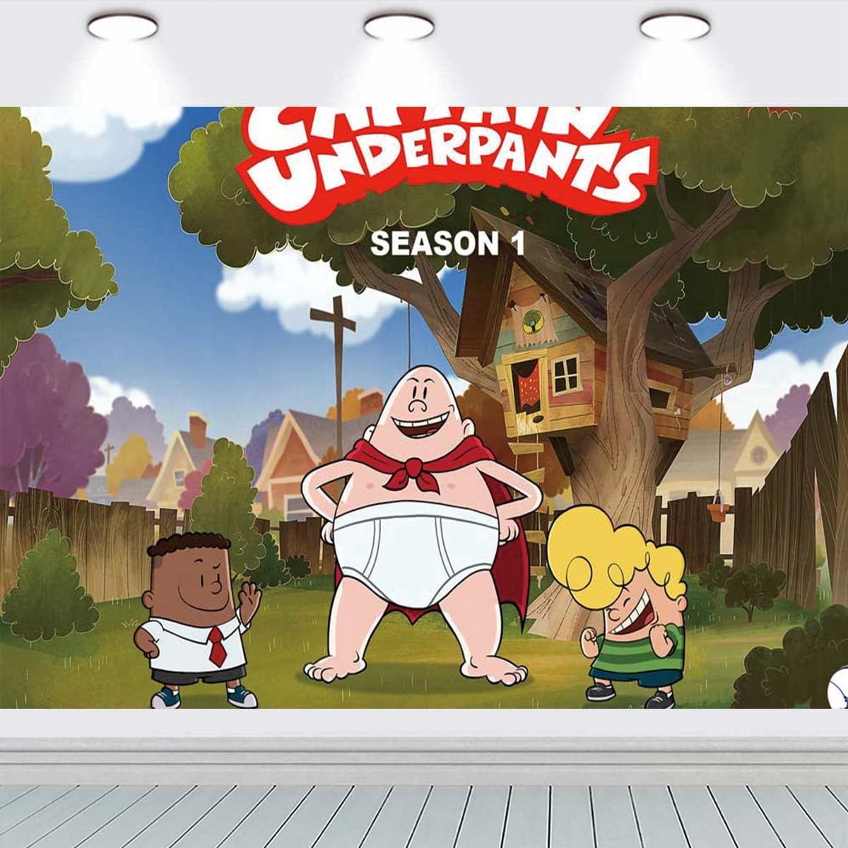 Captain Underpants school Taspestry Wall Decor Banner Party Supplies ...