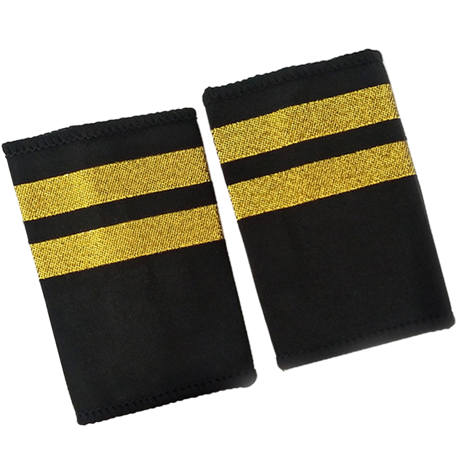 Captain Uniform Epaulet Captain Driver Shoulder Board Gold Stripes ...