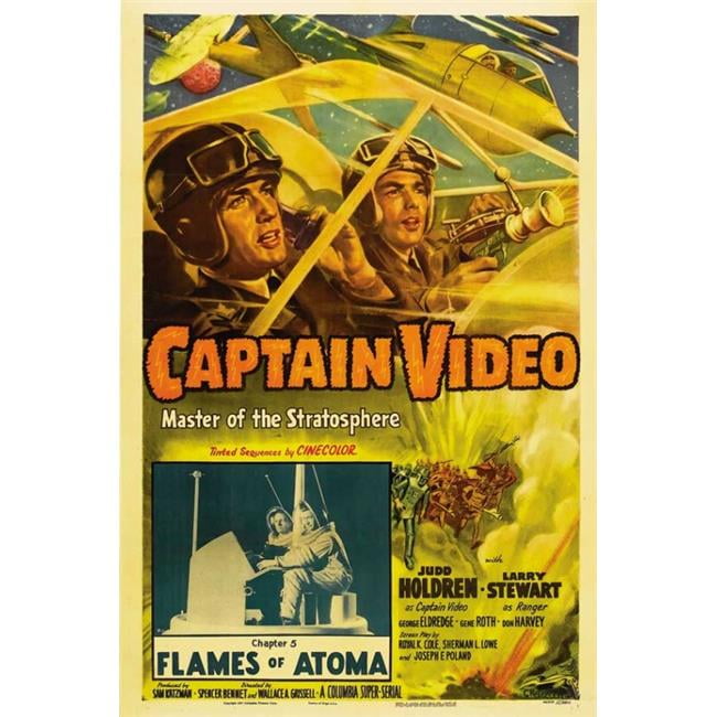 Captain Video Master of the Stratosphere Movie Poster - 27 x 40 in ...