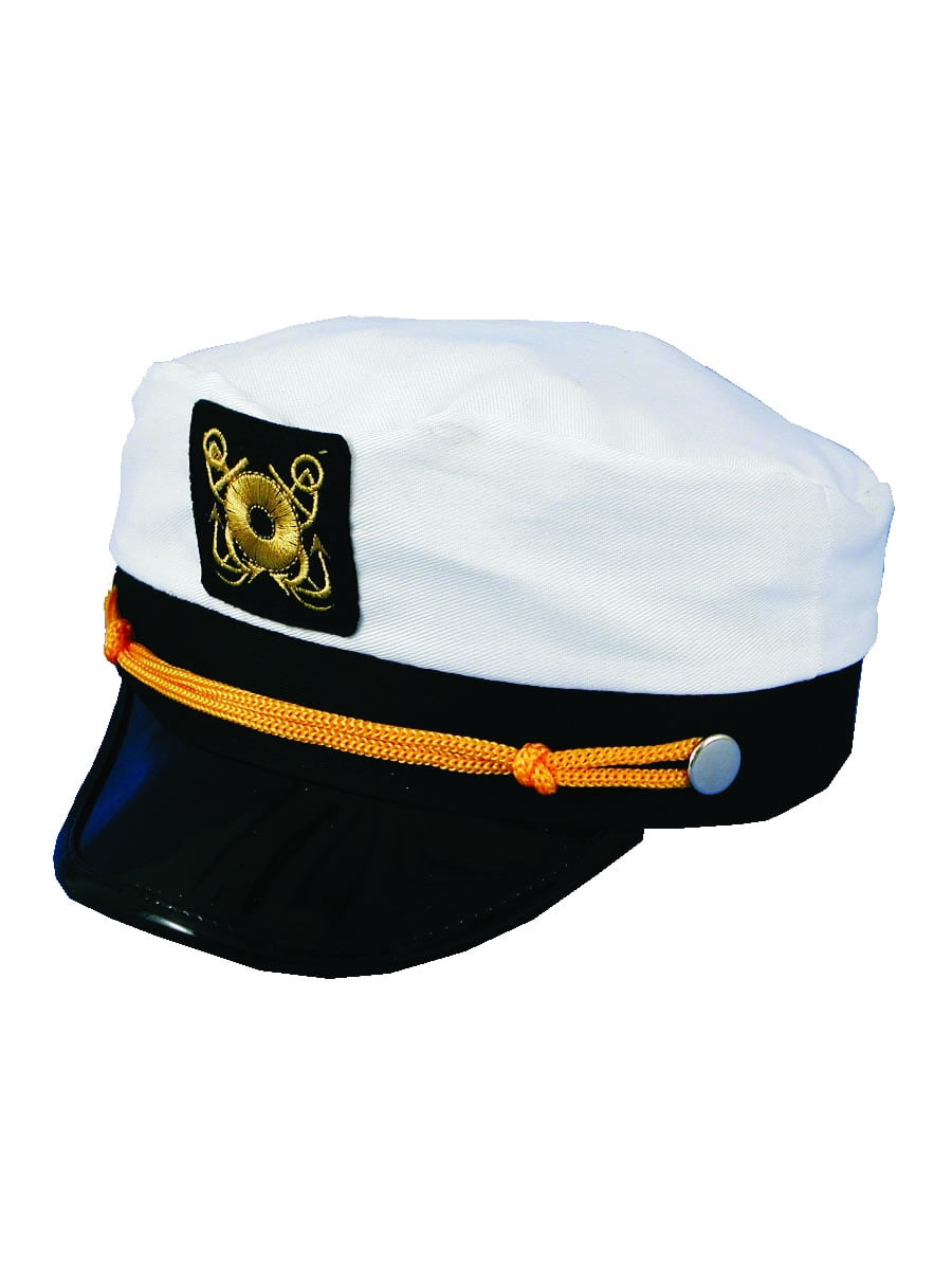 Captain Yacht Boat Sailing Hat Costume Accessory - Walmart.com