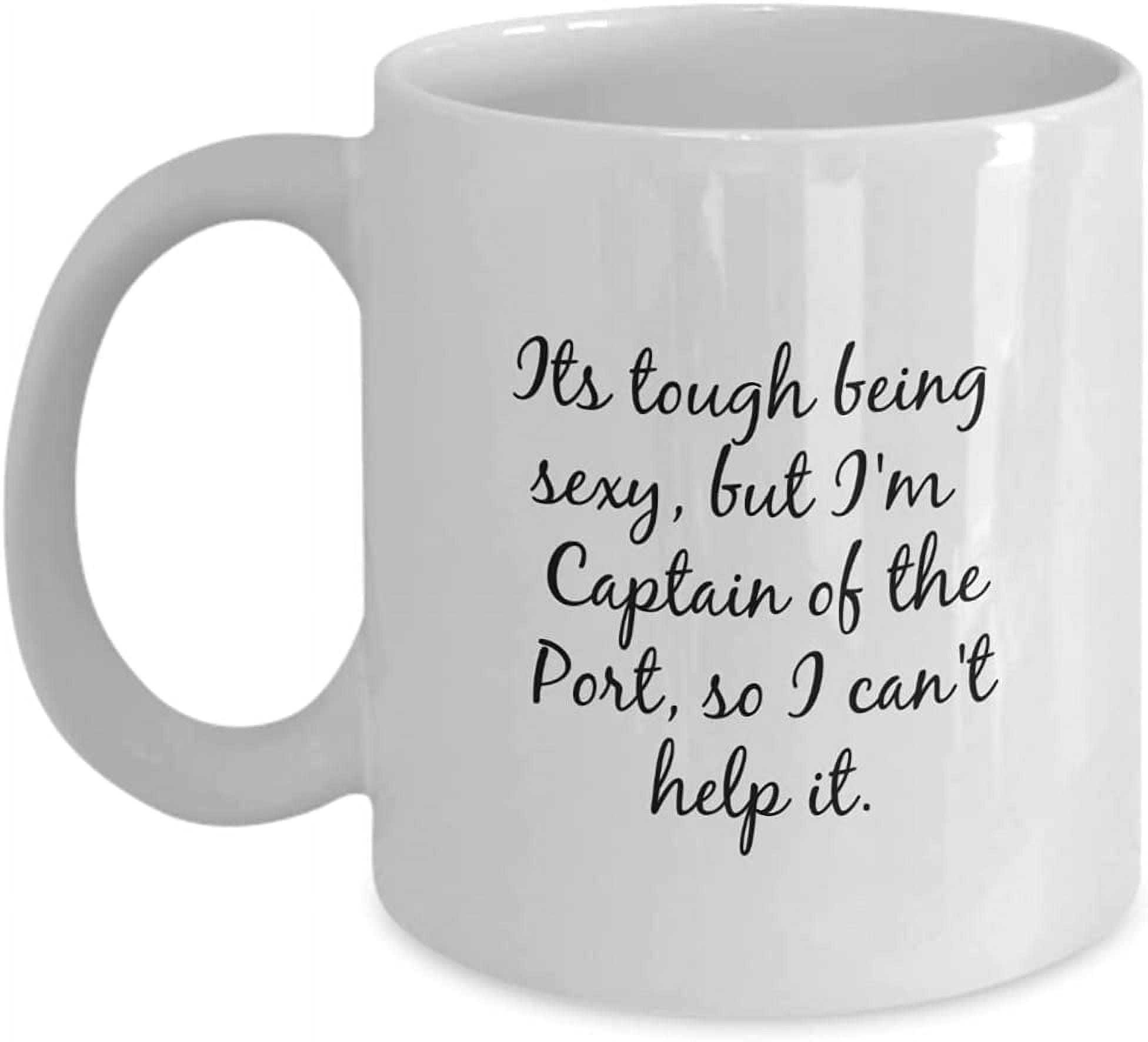 Captain of the Port Mug, Port Captain Coffee Mug, Gifts for Captains of ...