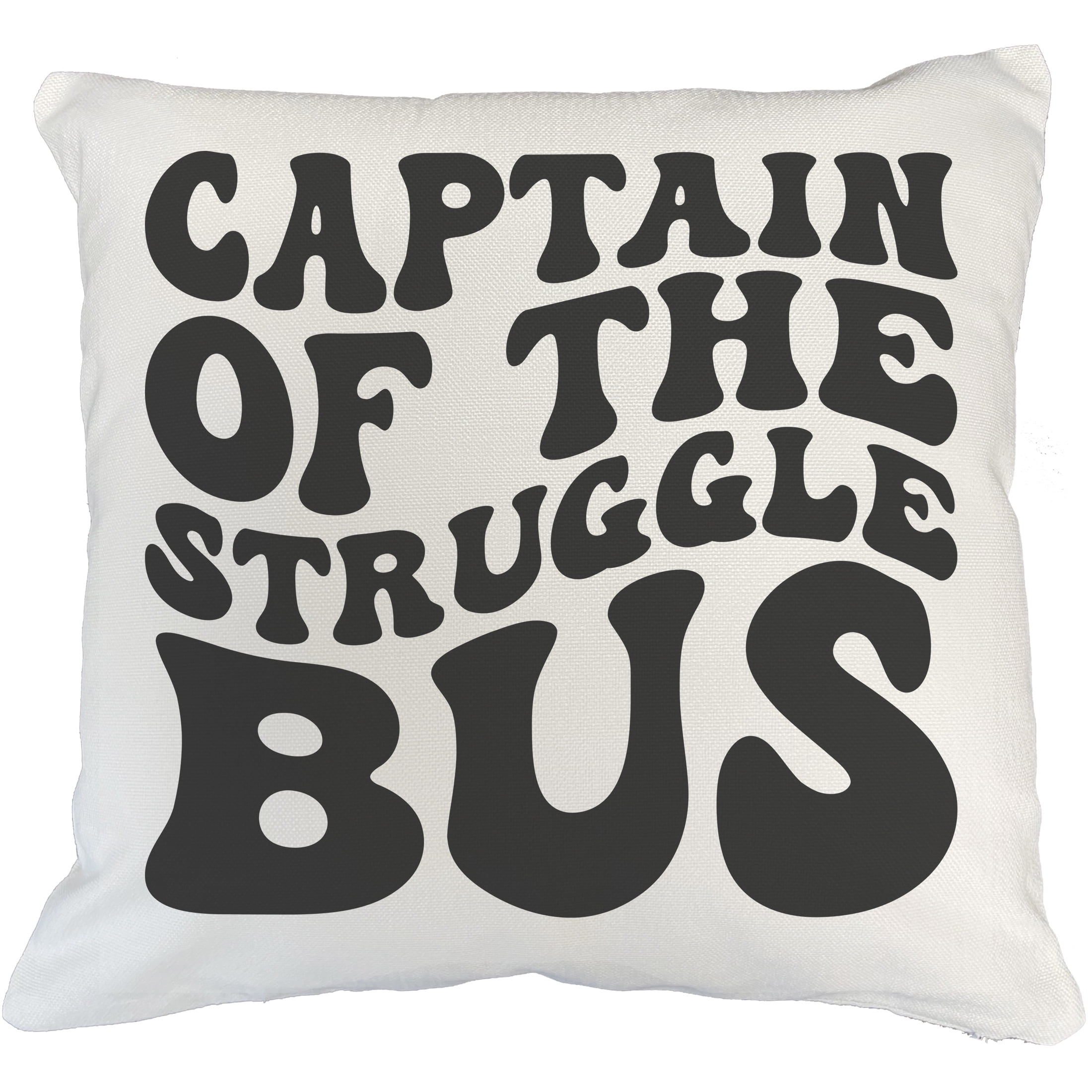 Captain of the Struggle Bus, Colloquialism Quote, Groovy Retro Wavy ...