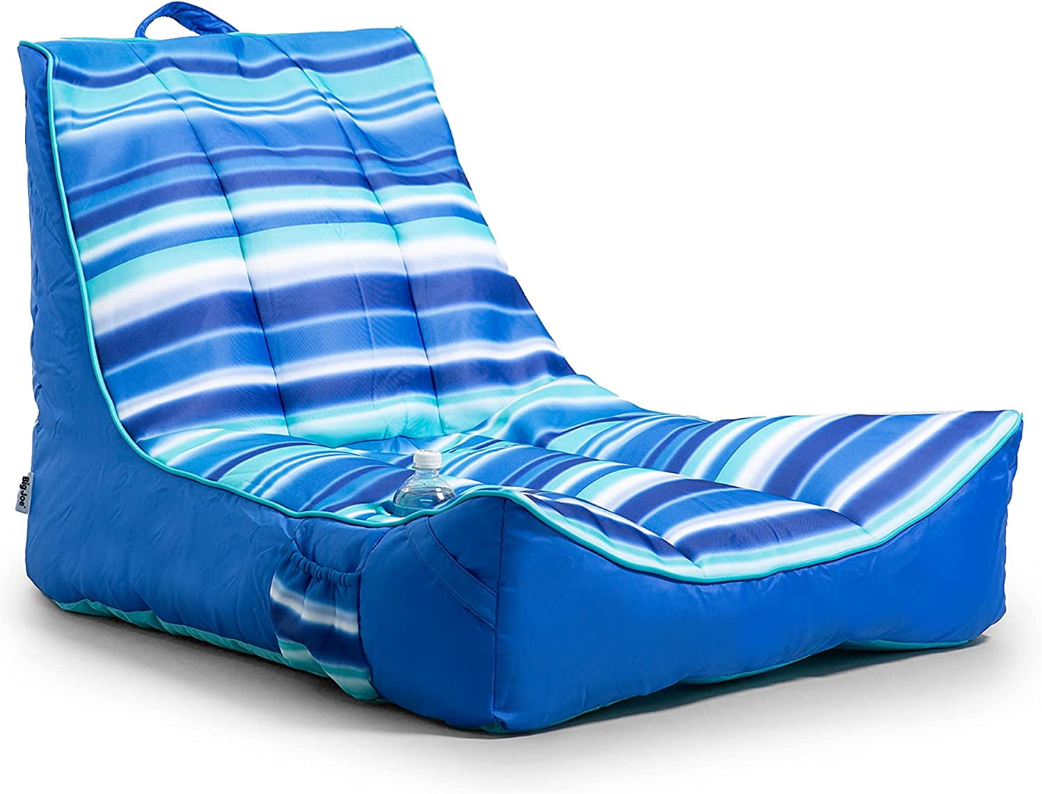 Captain's Float No Inflation Needed Pool Lounger, Double Sided Mesh, Quick Draining Fabric ...