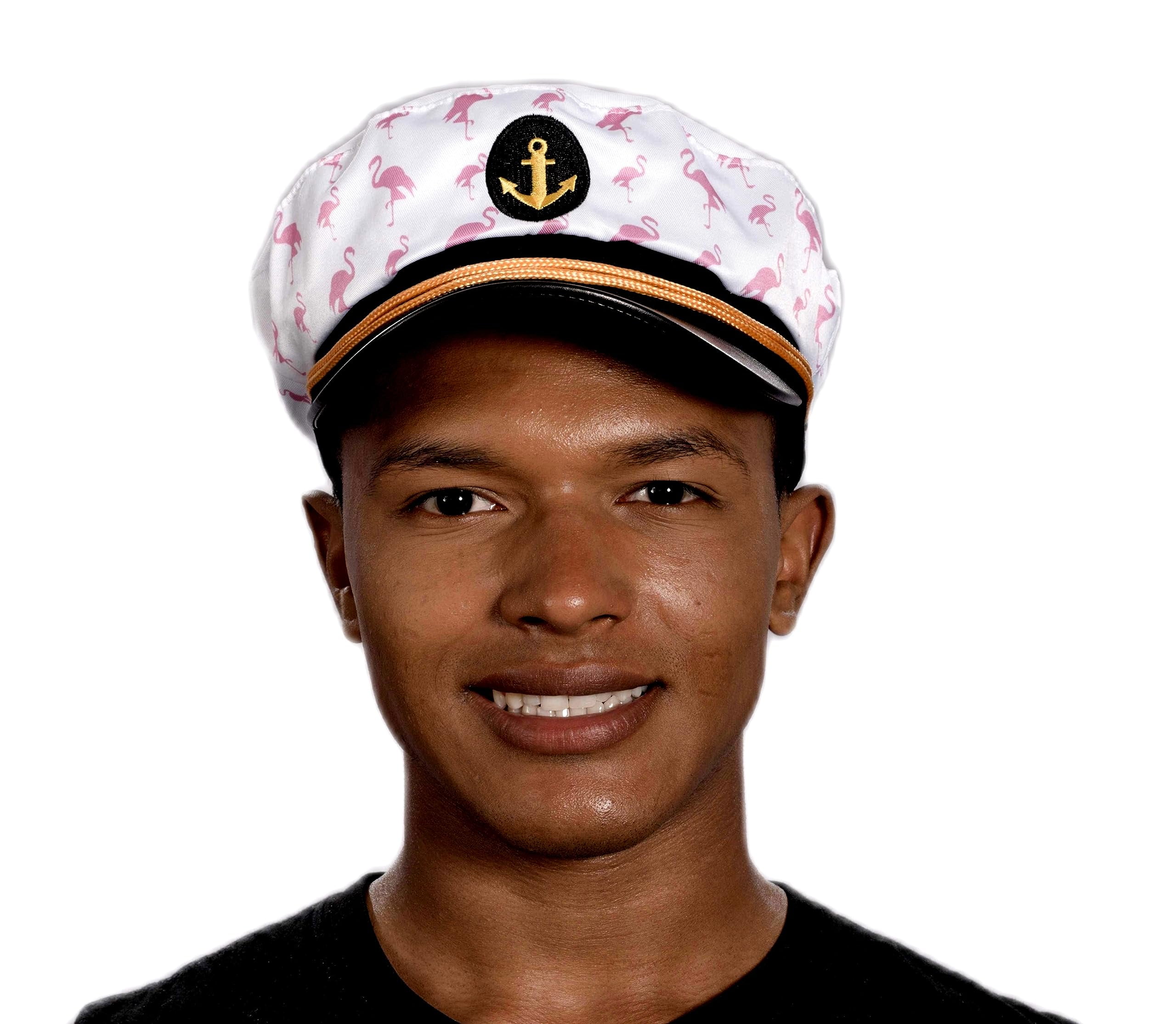Captain's Hat Ship Yacht Sailor Various Designs Funny Halloween Costume ...