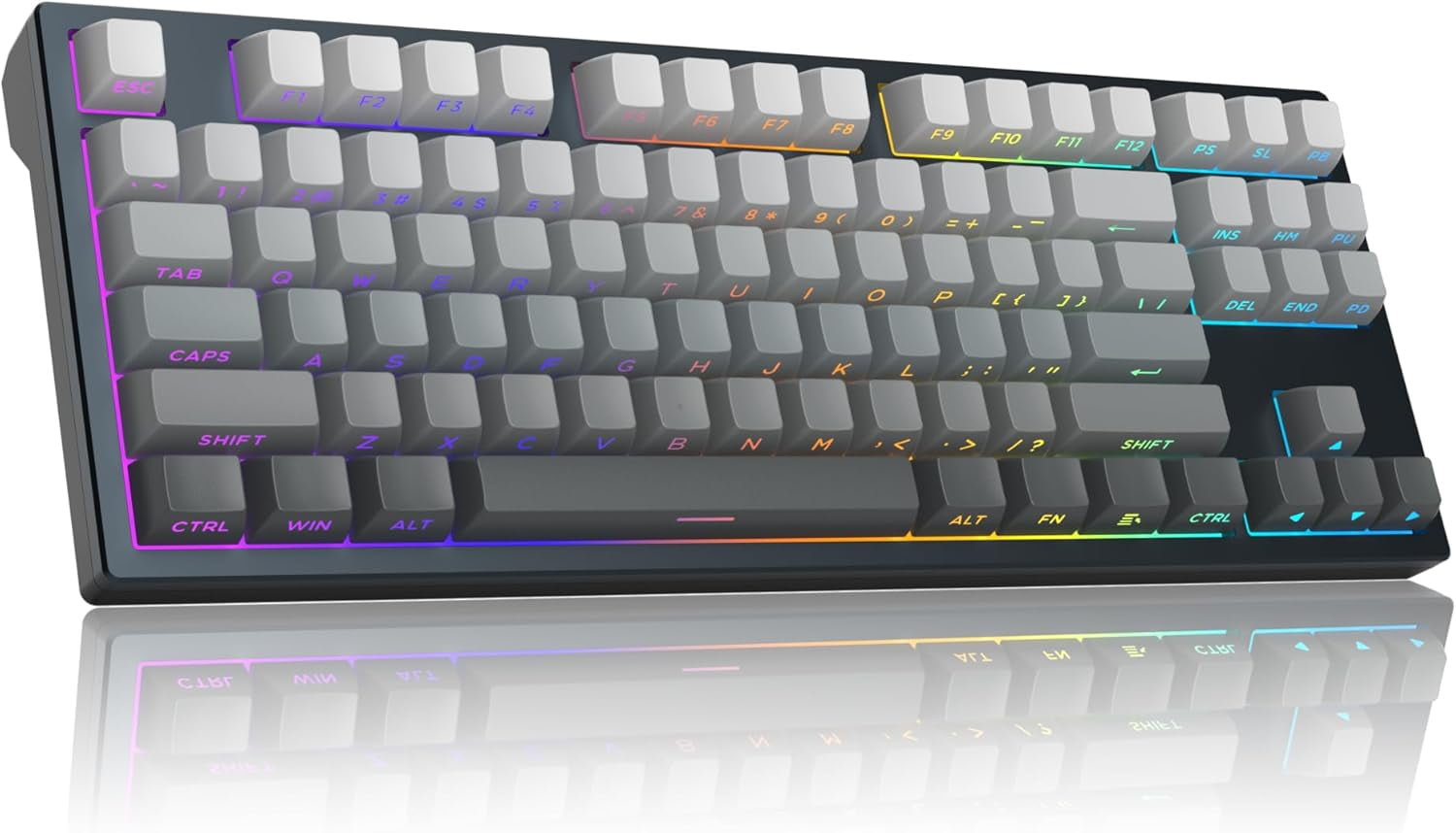 Captain87 Keyboard, 75% Wired Hall Effect Mechanical Gaming Keyboards w ...