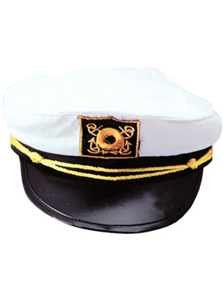 Captains Boat Yachting Yacht Sailing Fishing Hat Cap Costume Accessory ...