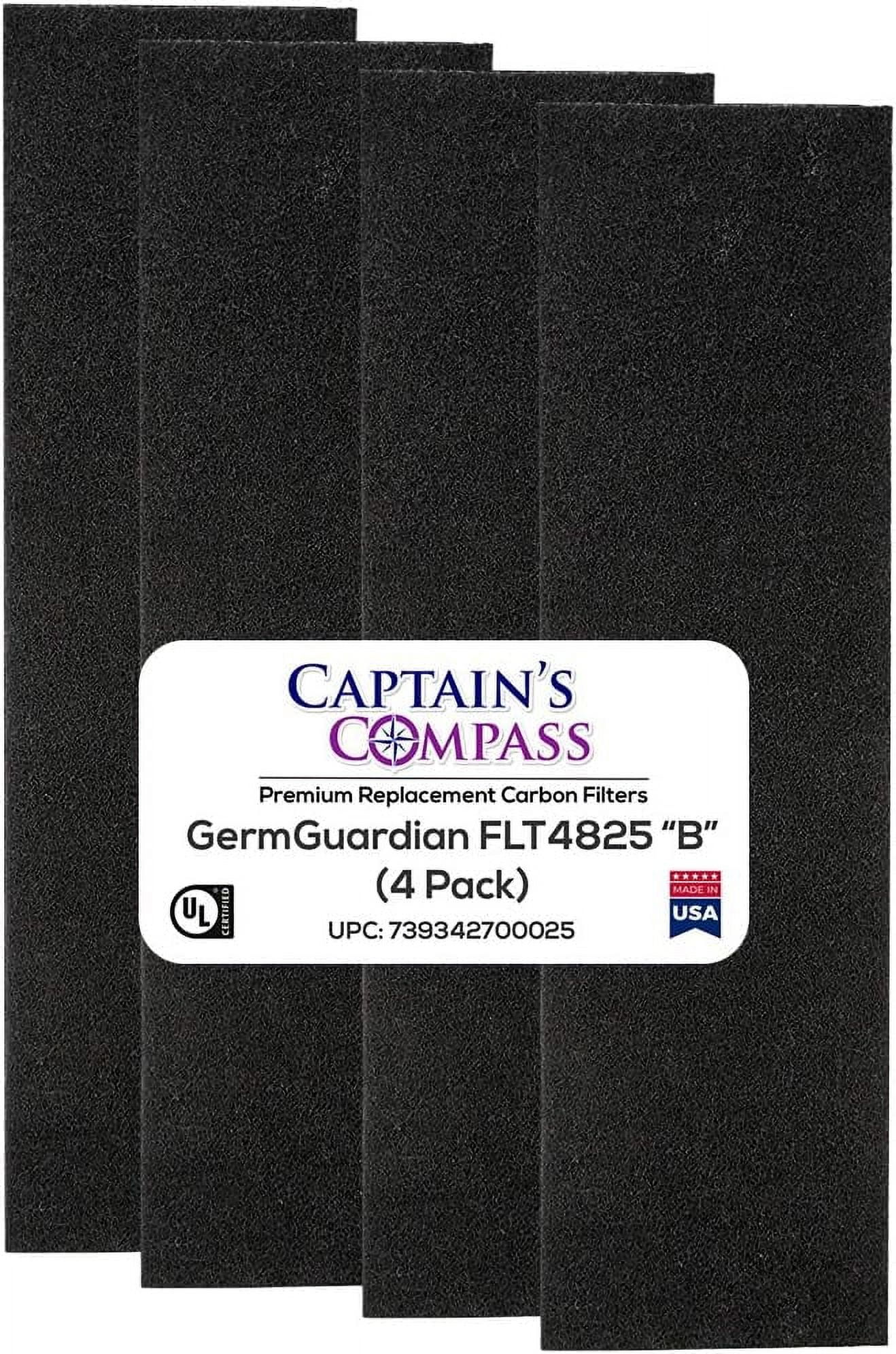 Captains Compass Replacement FLT4825 Carbon Pre Filter B 4-Pack for use ...