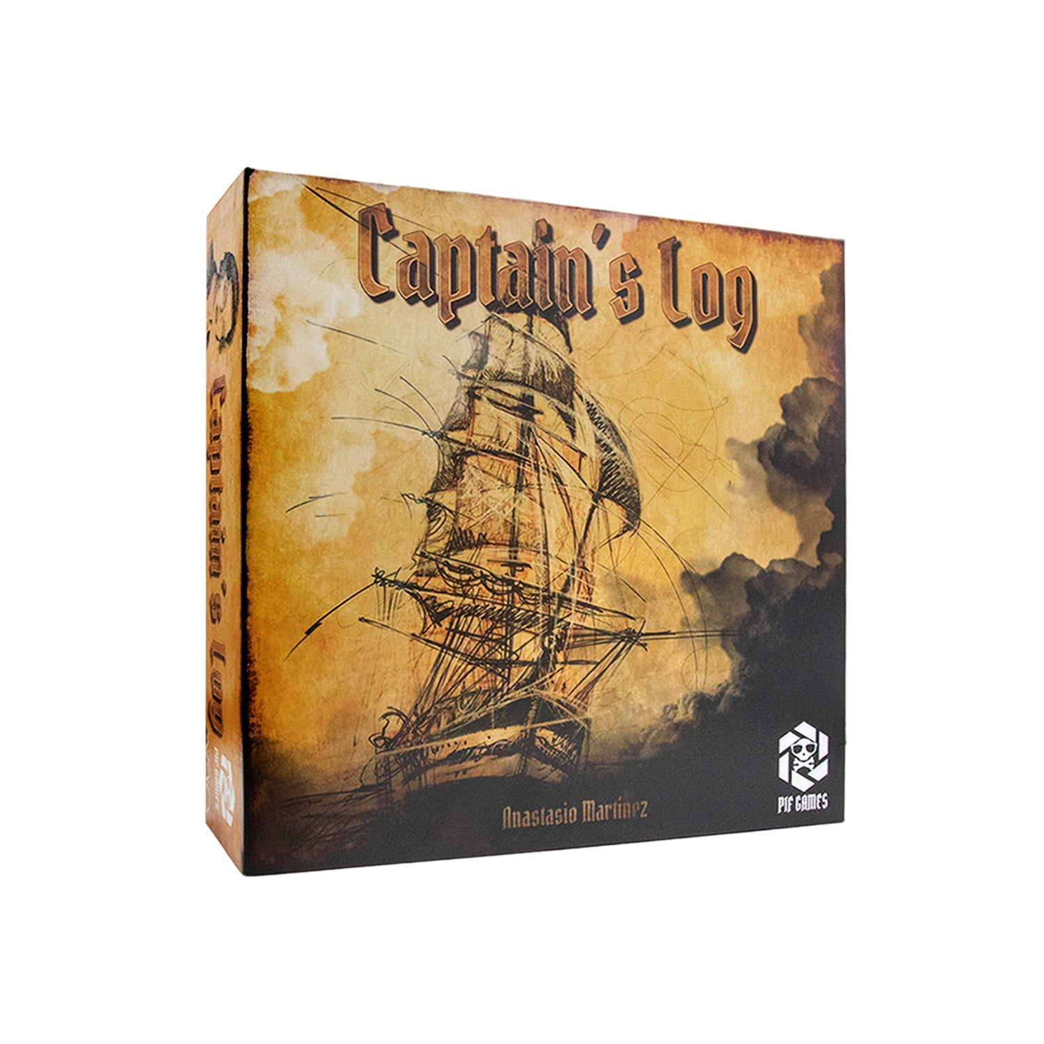 Captains Log Sandbox Style Board Game for 1 to 4 Players by PIF Games ...