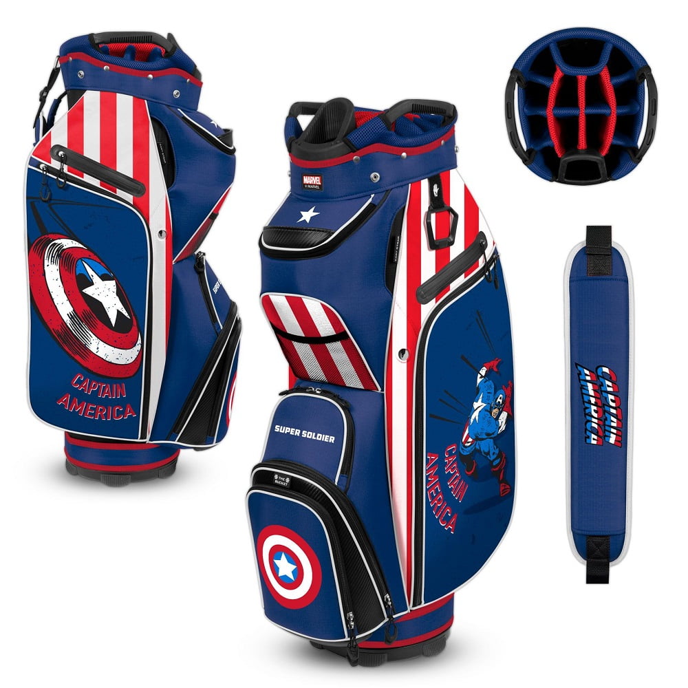 Captian America Marvel Bucket III Cart Golf Bag - Walmart.com