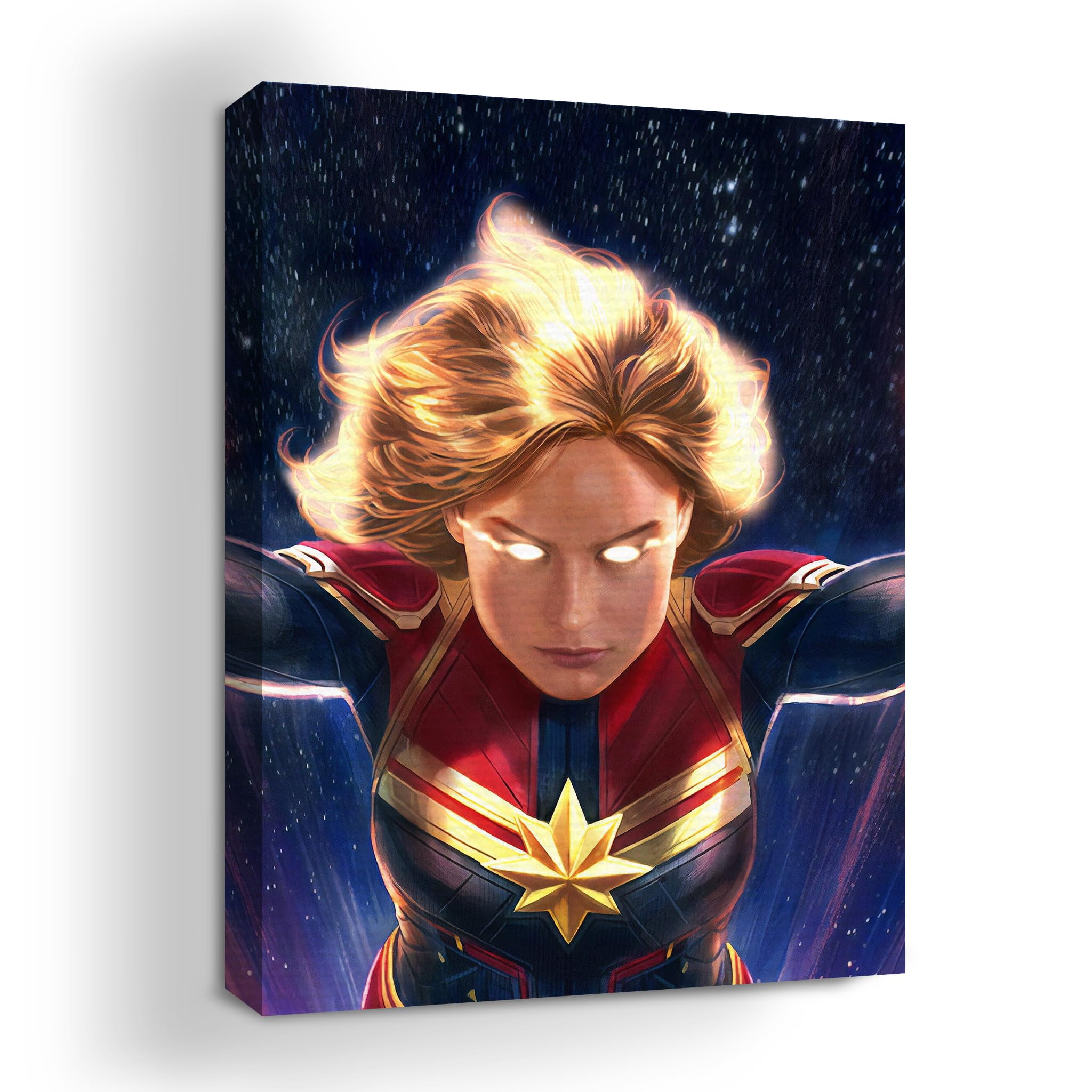 Captin Marval Canvas Wall Art by Mavis Print- 18x24 inches Marval Wall ...