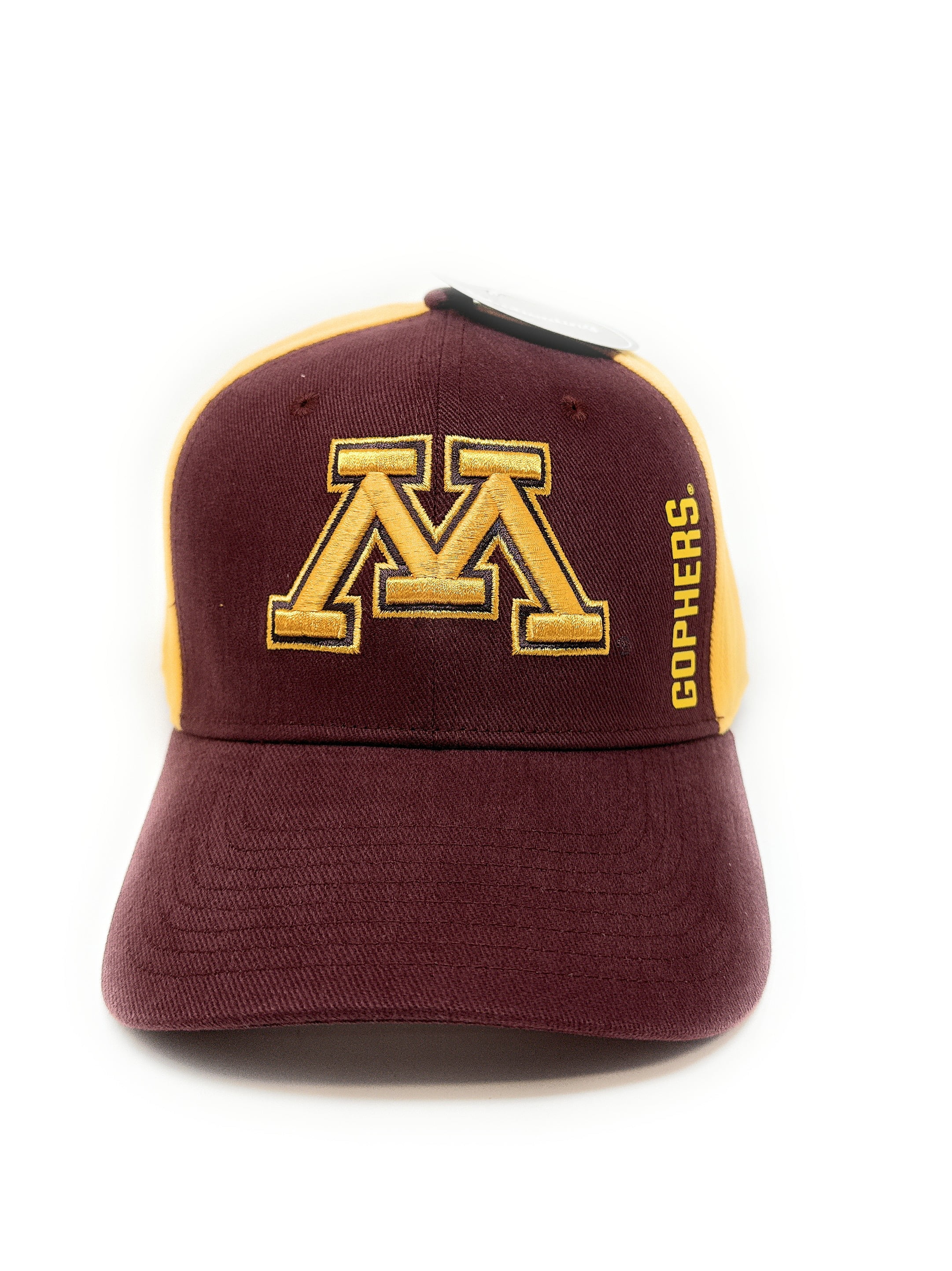 Captivating Headwear Unisex Fitted Minnesota Golden Gophers Hat, Gold ...