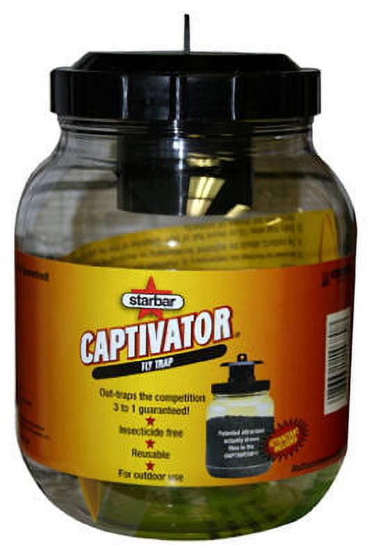 Captivator Fly Trap Reusable Fly Trap, Each - Walmart.com