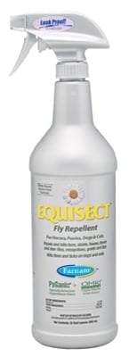 32 OZ Equisect Fly Repellent Repels & Kills Horn Stable House & Deer F ...
