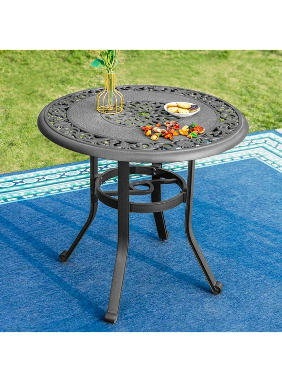 Round Outdoor Table in Patio Tables - Walmart.com